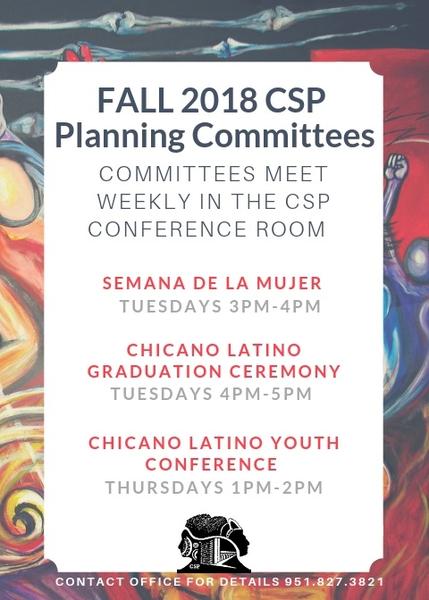 2018 | Chicano Student Programs